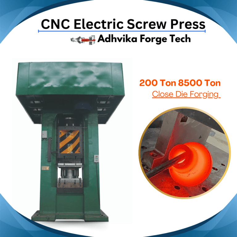 Electric Screw Press Manufacturer India | Adhvika Forge
